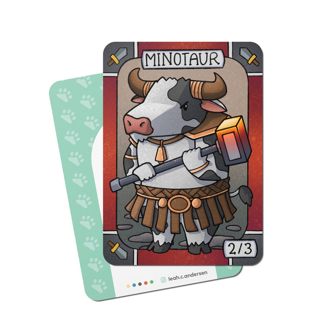 5 Minotaur Tokens for Magic the Gathering - Etsy