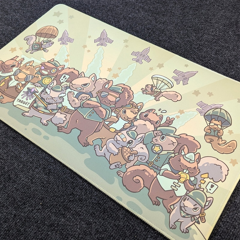 Squirrel Playmat Mtg - Etsy