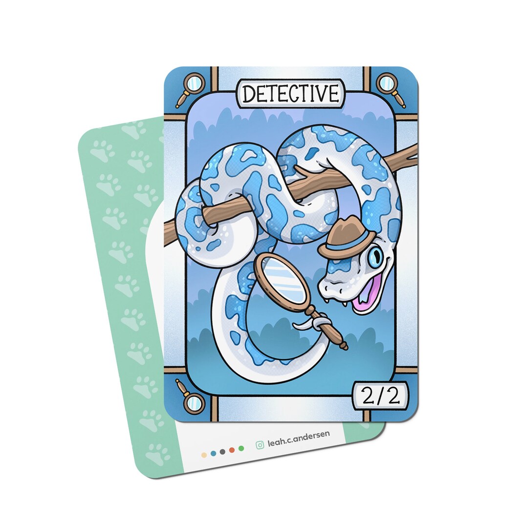 5 Detective Tokens for Magic the Gathering - Etsy