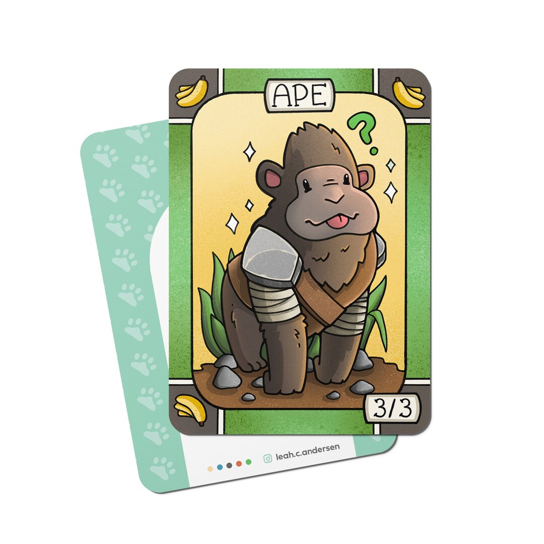 5 Ape Tokens for Magic the Gathering - Etsy