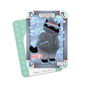 5 Mysterious Creature/disguise Tokens for Magic the Gathering - Etsy