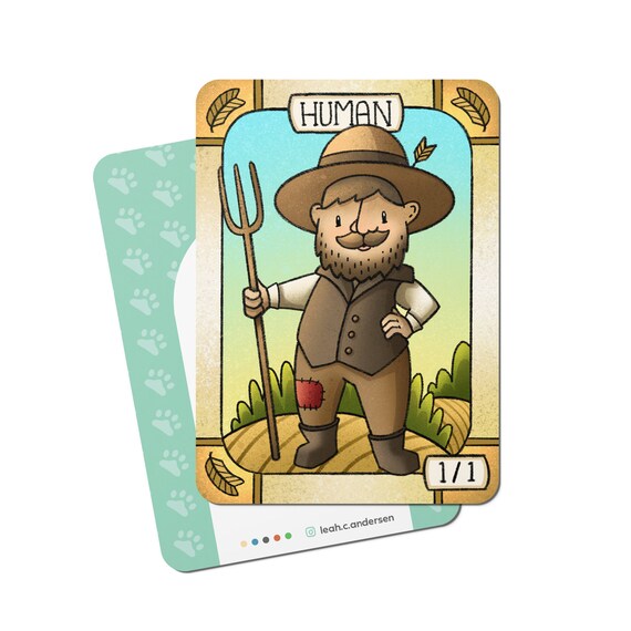 5 Human Tokens for Magic the Gathering - Etsy Canada