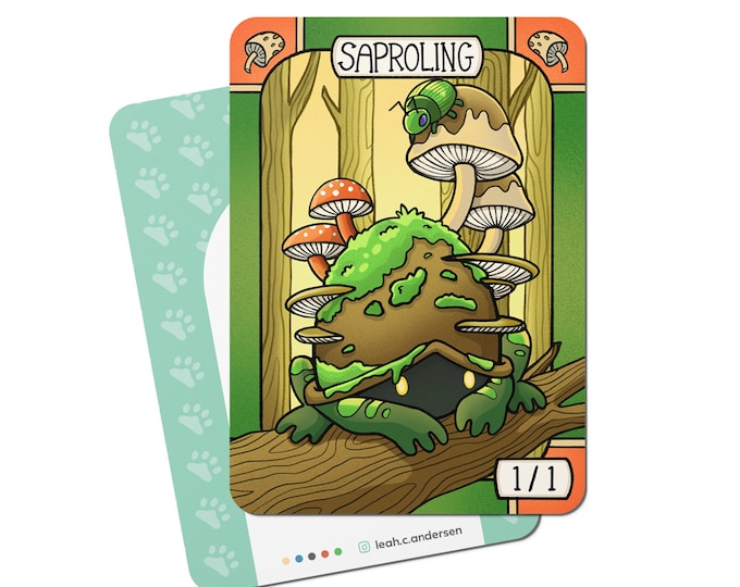 5 Saproling Tokens for Magic the Gathering - Etsy