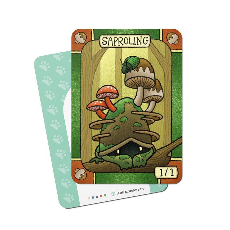 5 Saproling Tokens for Magic the Gathering | Etsy