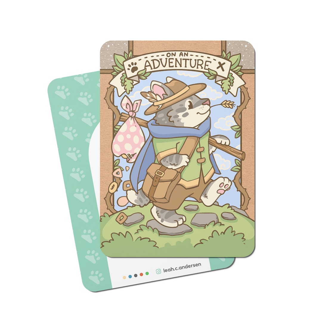 5 on an Adventure Tokens for Magic the Gathering - Etsy