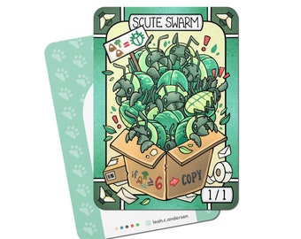 Scute Swarm Token Copy Custom MTG Magic the Gathering Fantasy Board ...