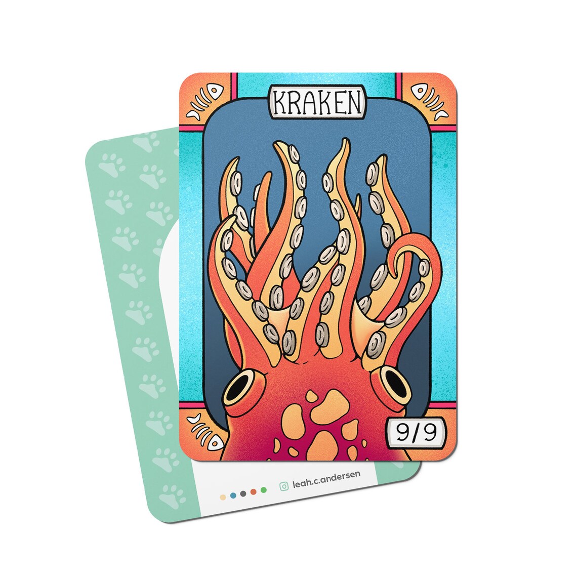 5 Kraken Tokens for Magic the Gathering - Etsy