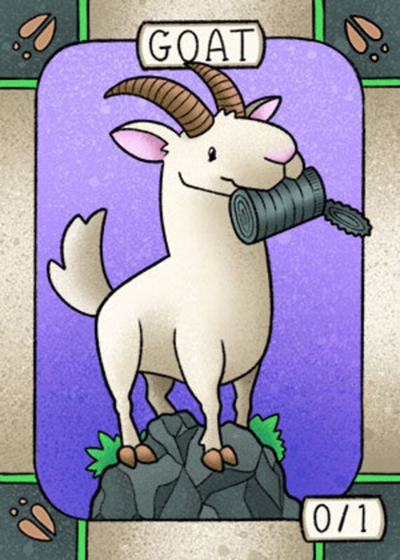 10 Goat Tokens for Magic the Gathering | Etsy