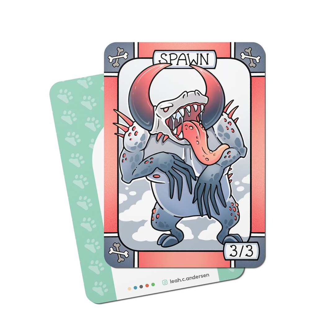 5 Spawn Tokens for Magic the Gathering - Etsy