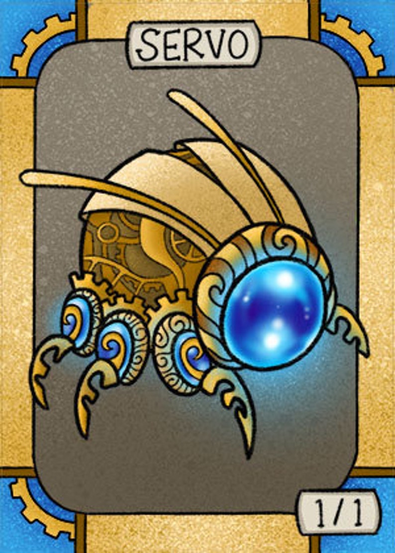 10 Servo Tokens for Magic the Gathering | Etsy