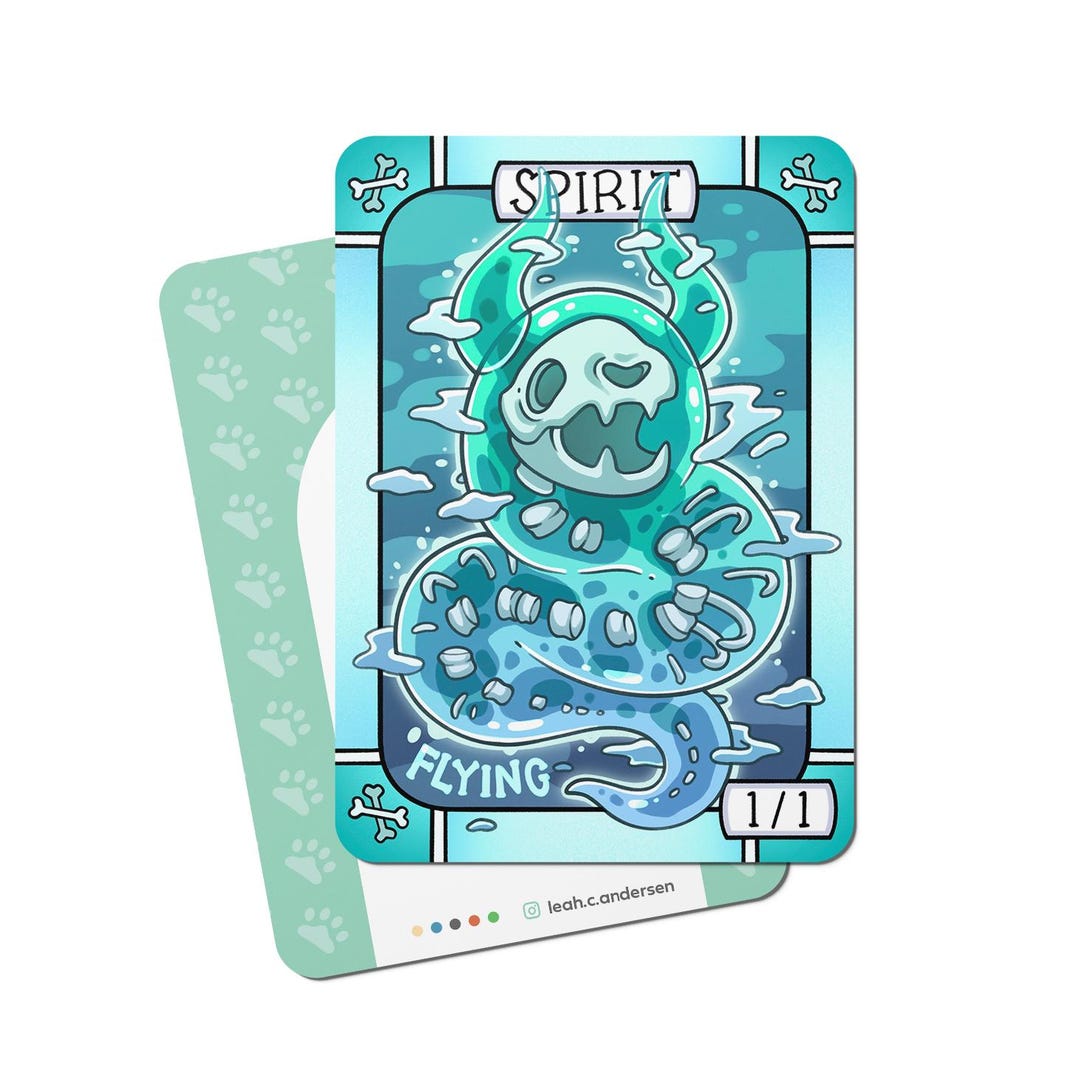 5 Spirit Tokens for Magic the Gathering - Etsy