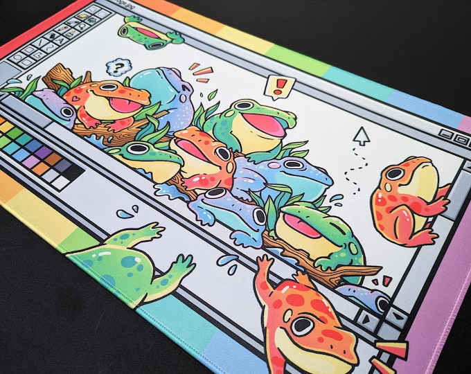 Frogs.jpg Playmat // Deskmat and Mousepad // Accessories for MTG - Etsy