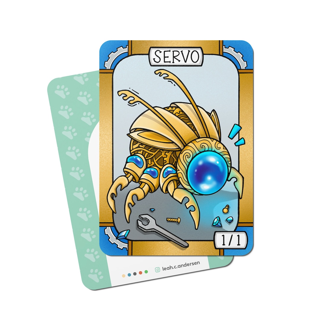 5 Servo Tokens for Magic the Gathering - Etsy