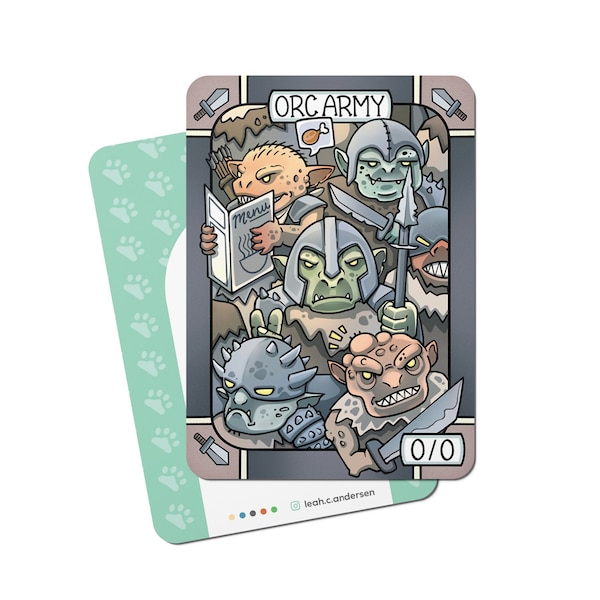 Orc Army Token - Etsy UK