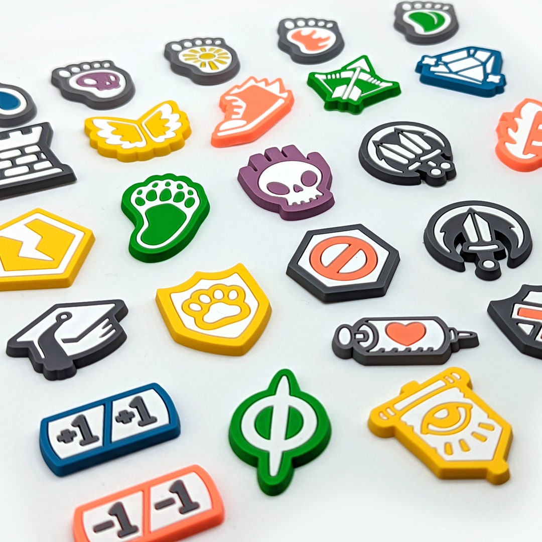 27 Unique Keyword Counters for MTG // Soft Rubber Charms - Etsy