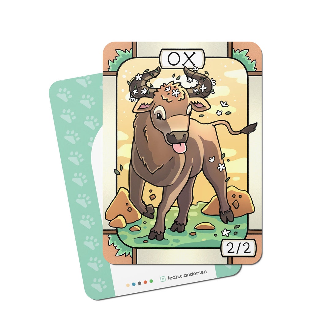 5x Ox Tokens for Magic the Gathering - Etsy