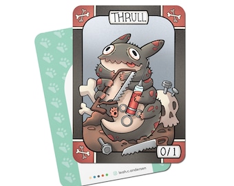 5 Hippo Tokens for Magic the Gathering | Etsy