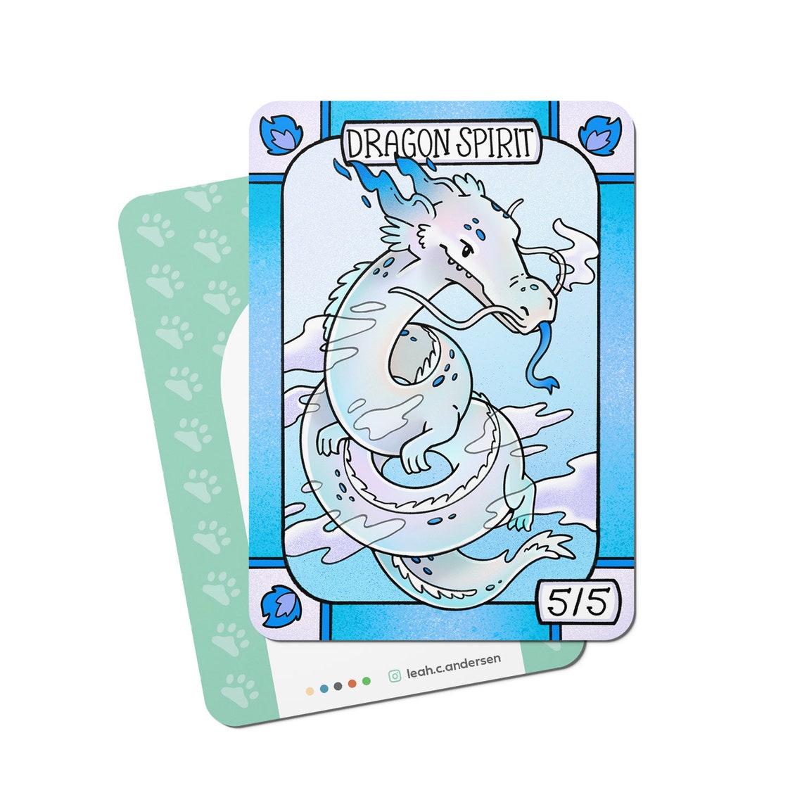 5 Blue Dragon Spirit Tokens for Magic the Gathering - Etsy