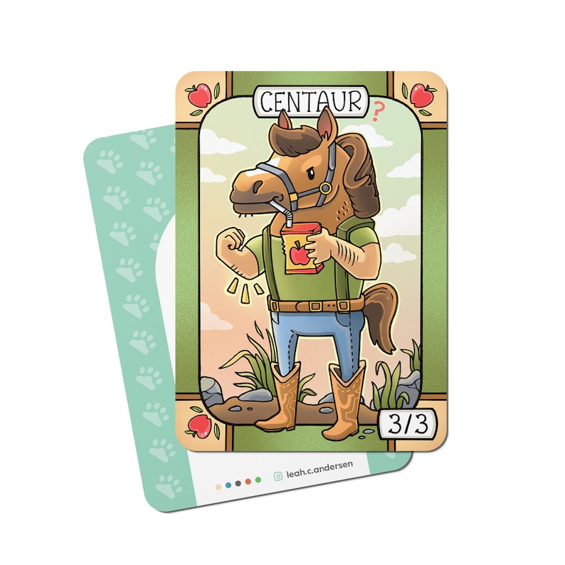 5 Centaur Tokens for Magic the Gathering - Etsy