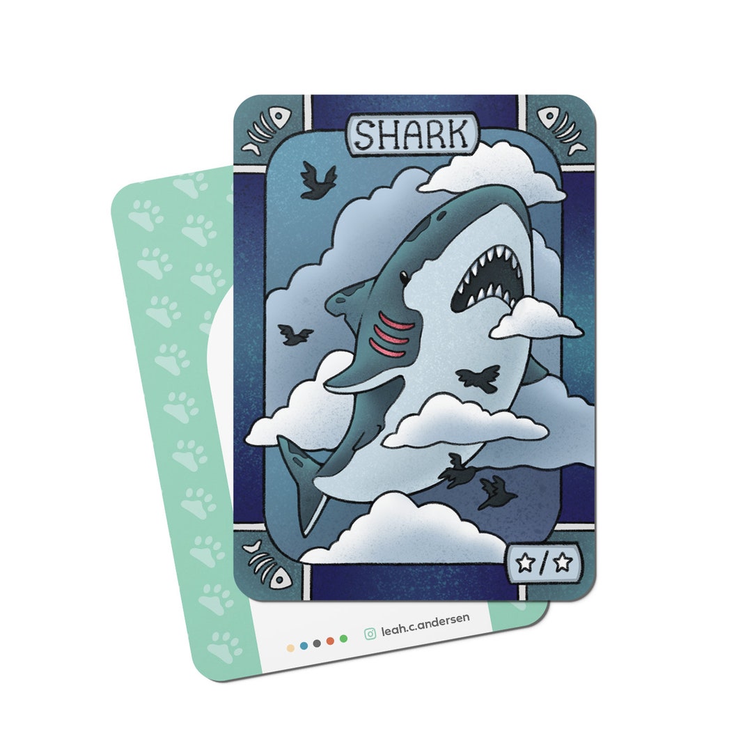 5 Shark Tokens for Magic the Gathering - Etsy