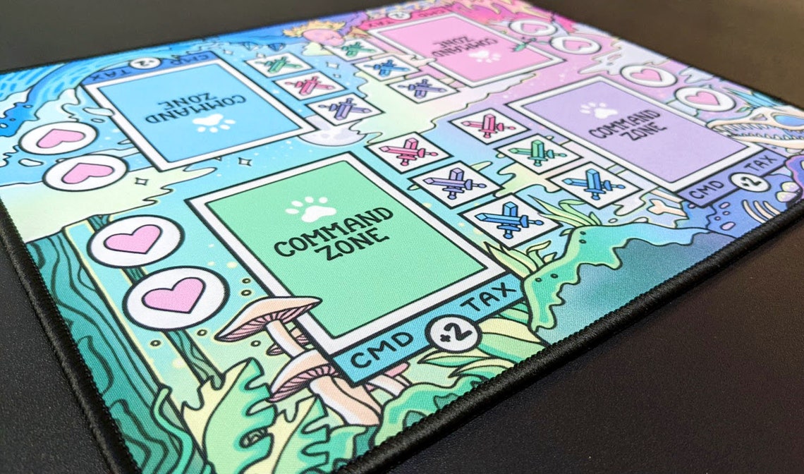 Command Zone Playmat/deskmat - Etsy