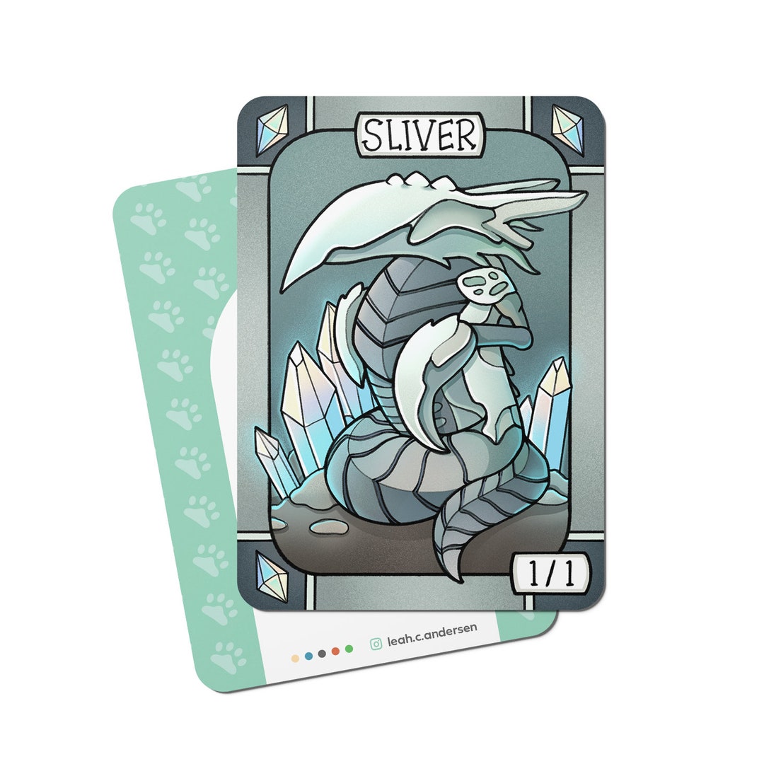 5 Sliver Tokens for Magic the Gathering - Etsy