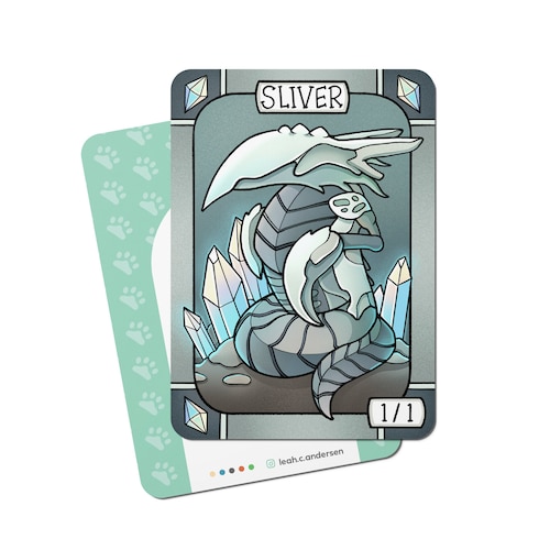 5 Slug Tokens for Magic the Gathering - Etsy