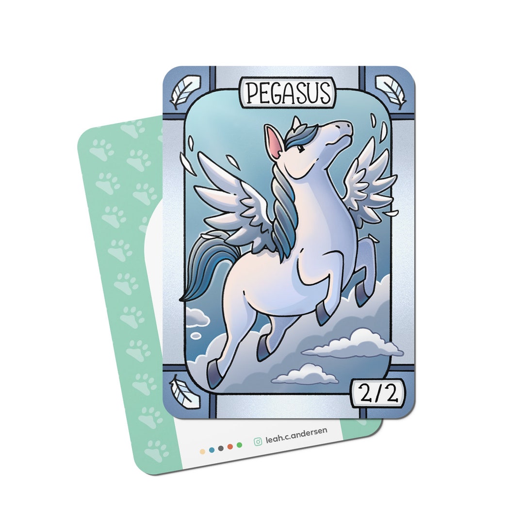 5 Pegasus Tokens for Magic the Gathering - Etsy