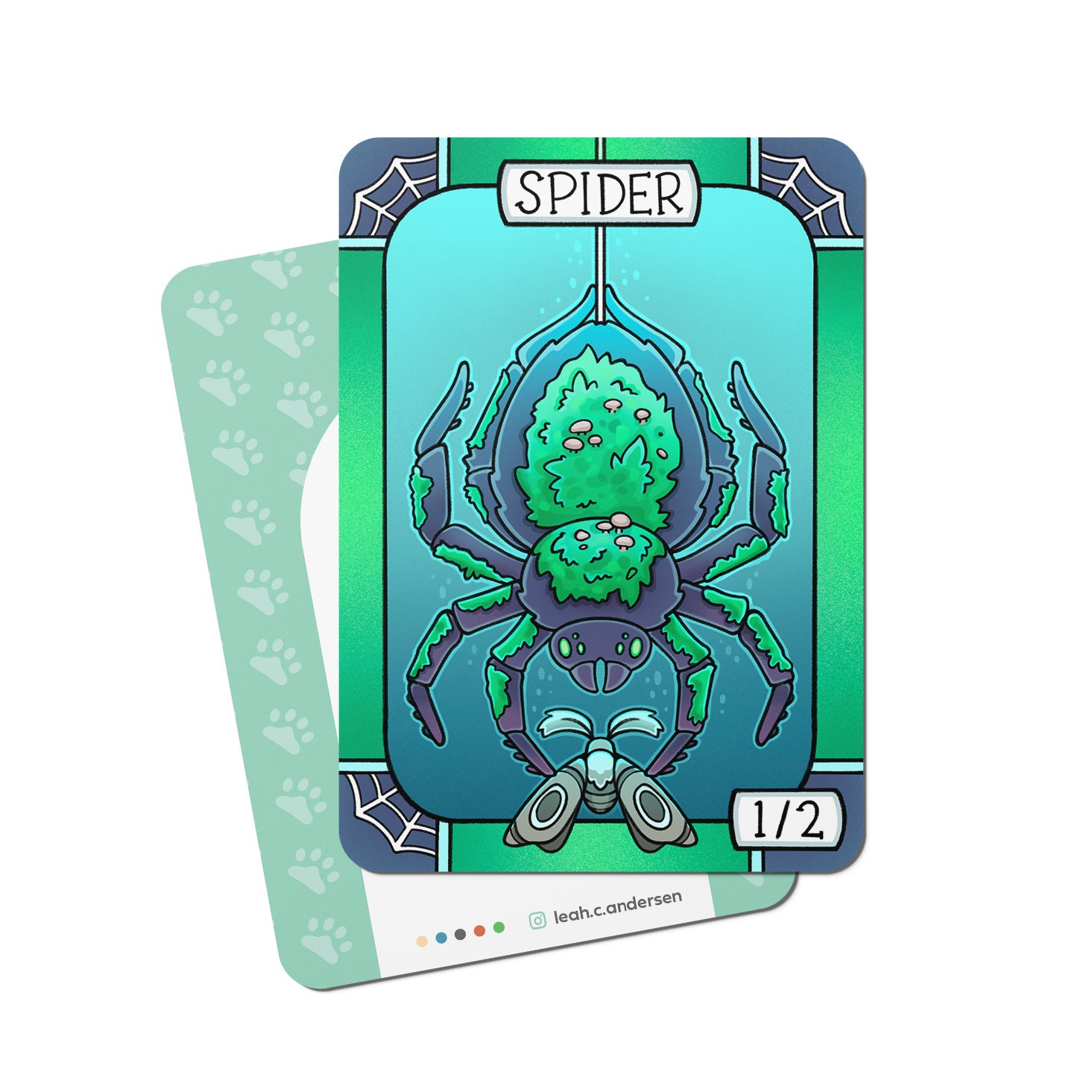 5 Spider Tokens for Magic the Gathering - Etsy Denmark