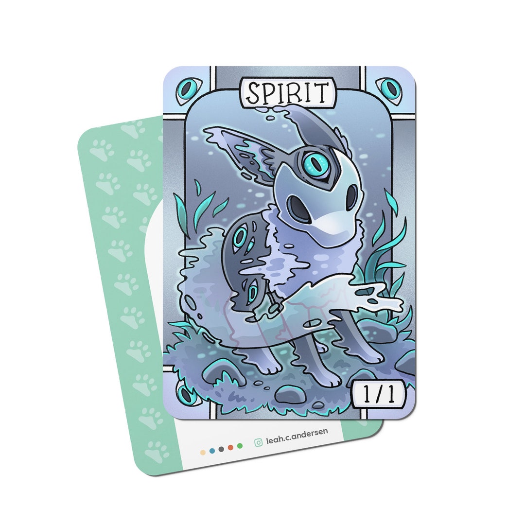 5 Spirit Colorless Tokens for Magic the Gathering - Etsy