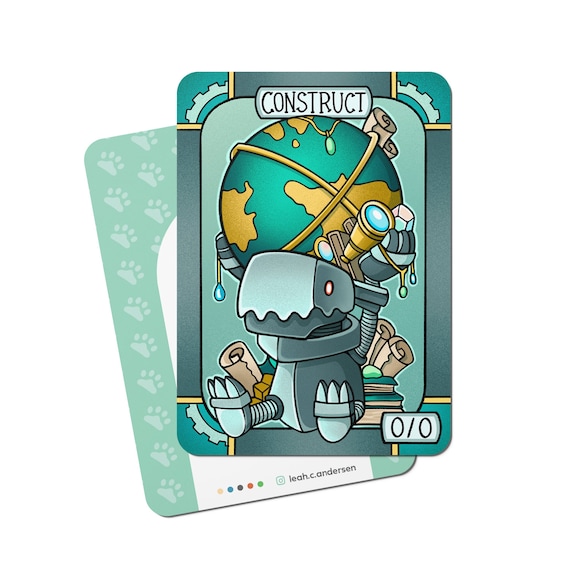 5 Construct Tokens for Magic the Gathering - Etsy