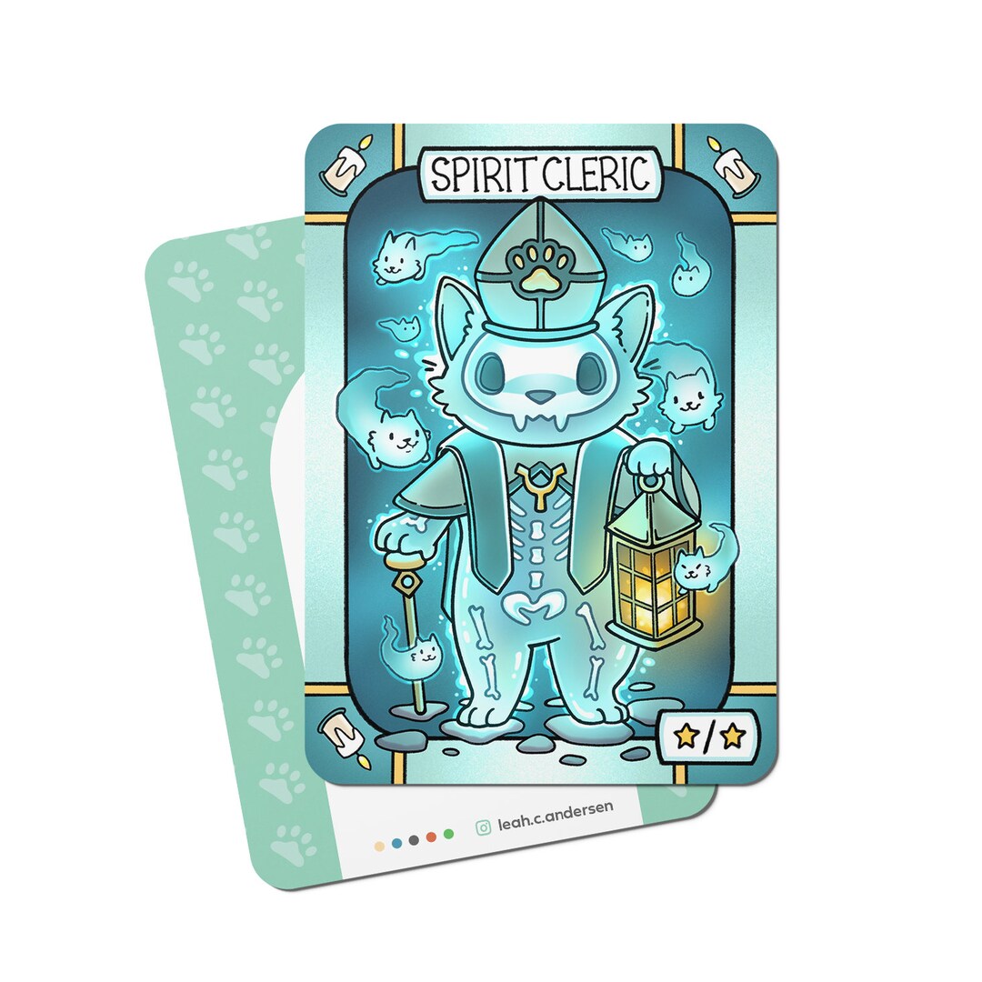 5 Spirit Cleric Tokens for Magic the Gathering - Etsy