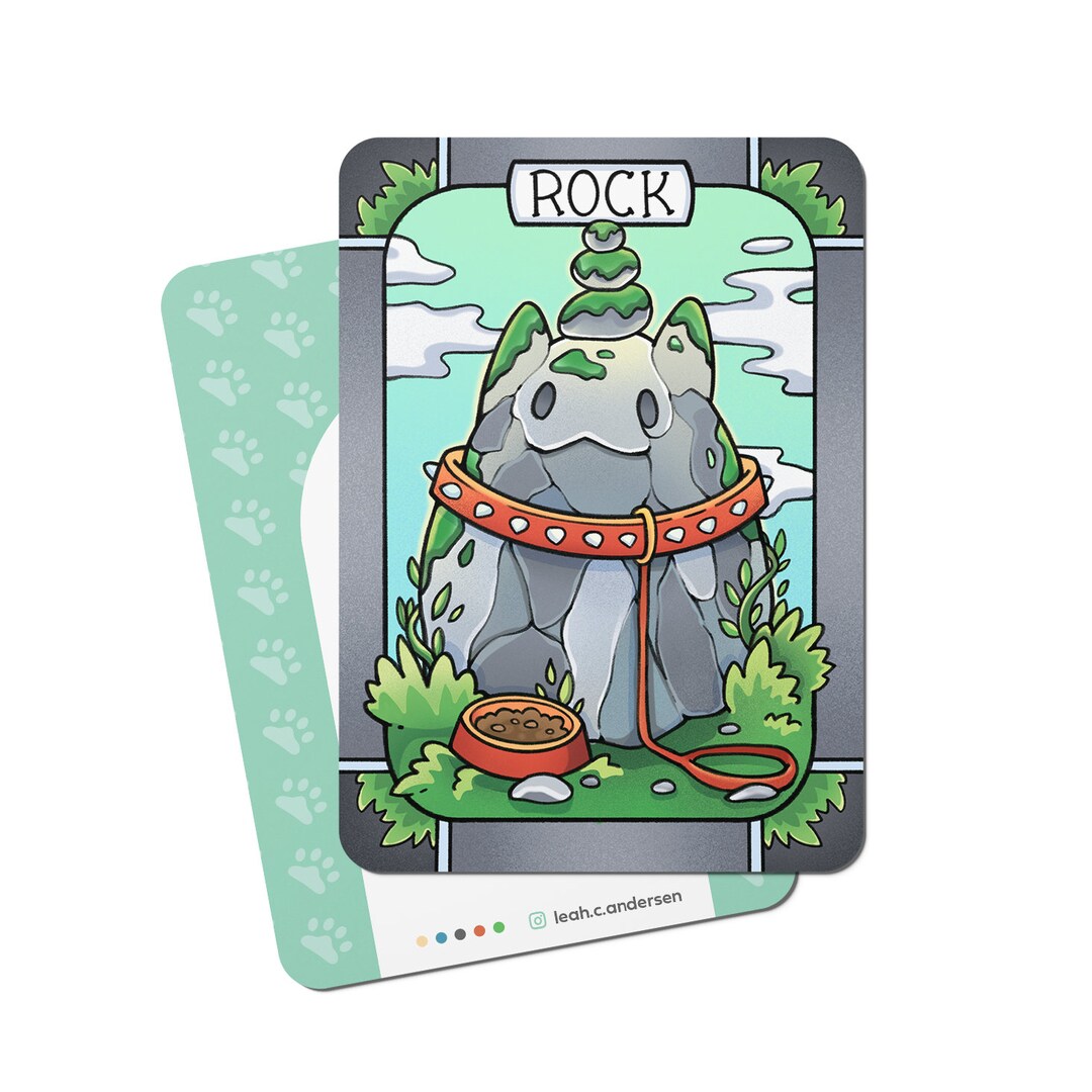 5 Rock Tokens for Magic the Gathering - Etsy