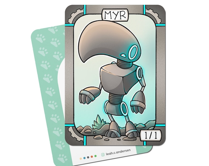 Myr Token Custom Altered MTG Magic the Gathering Fantasy Board Game ...