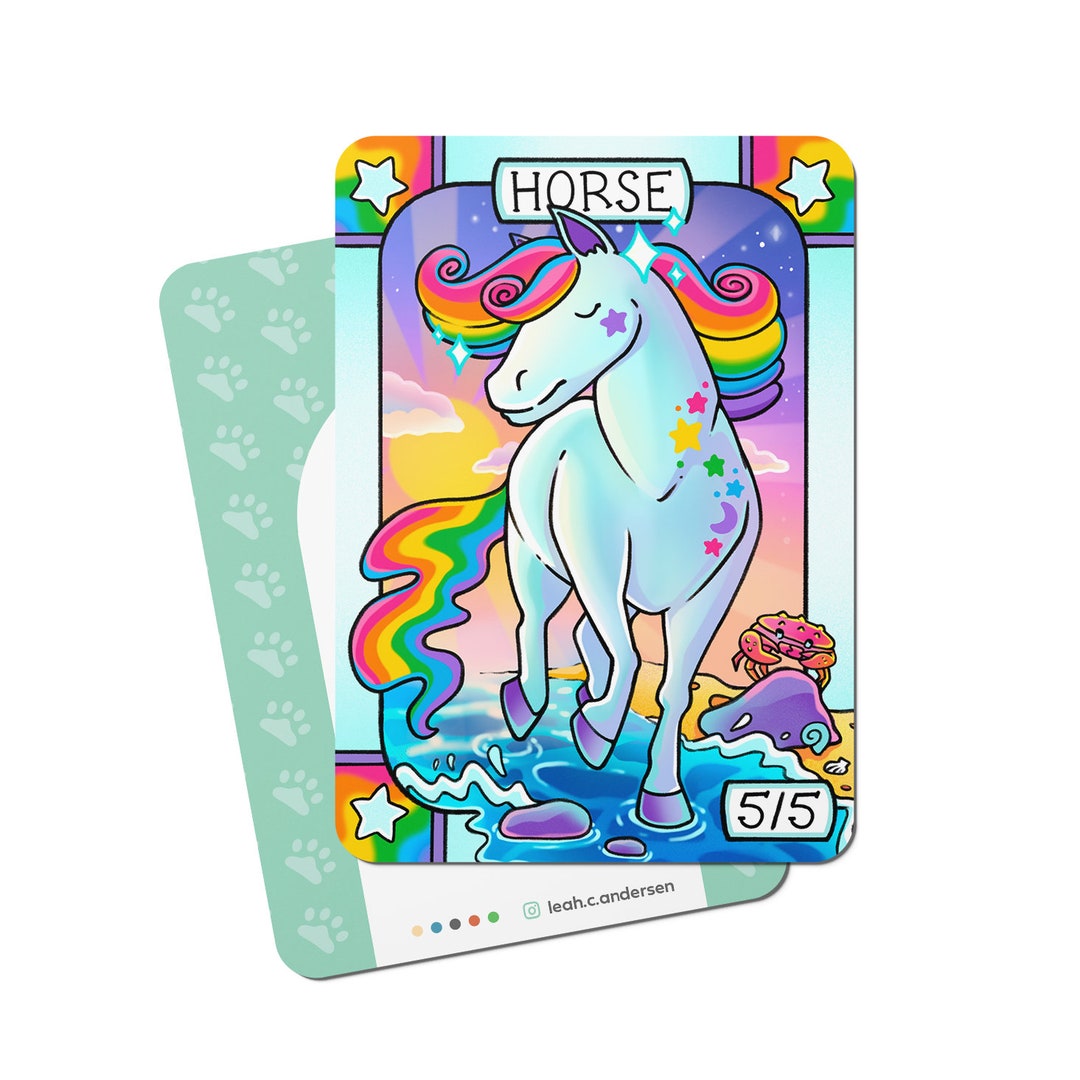 5 Horse Tokens for Magic the Gathering - Etsy
