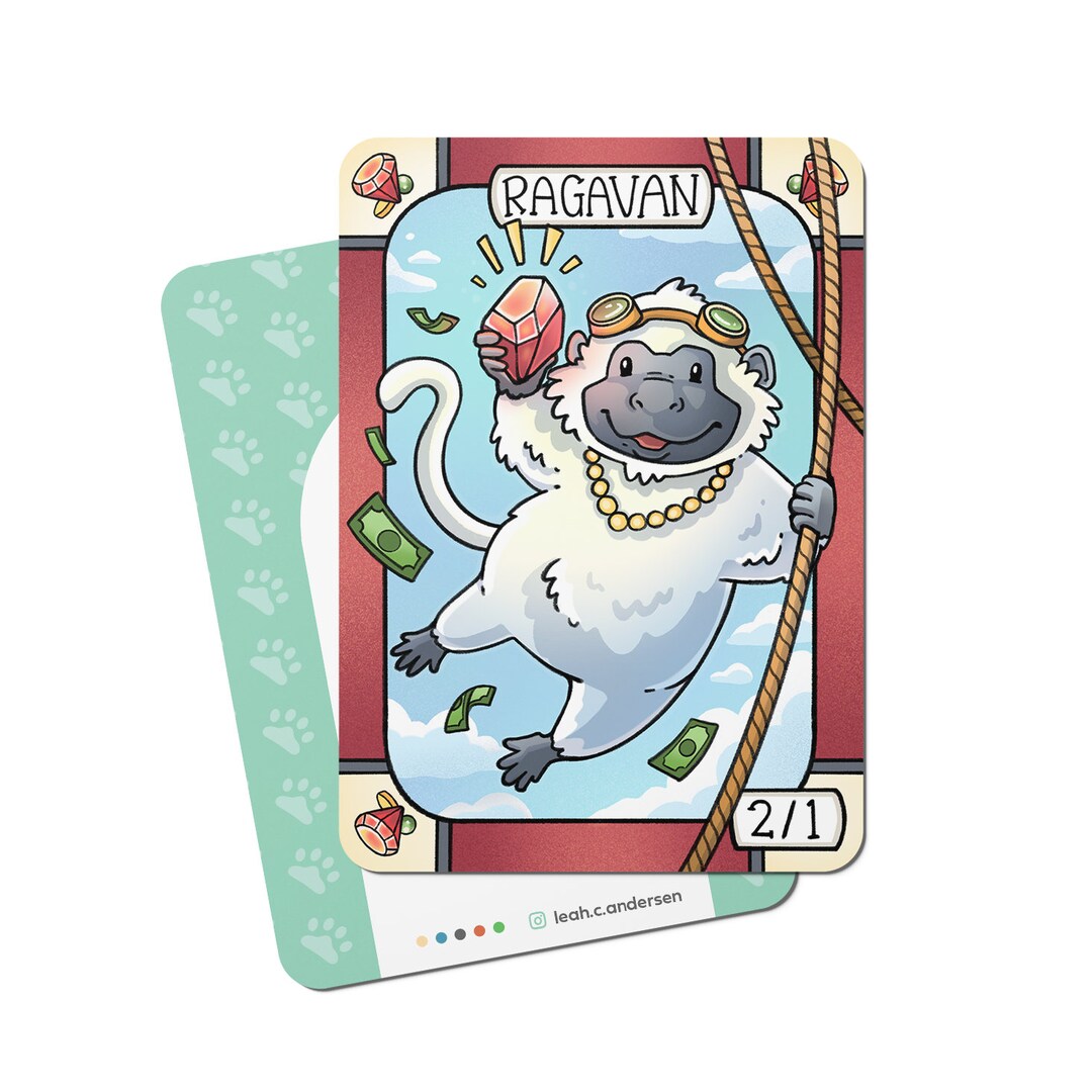 5 Ragavan Tokens for Magic the Gathering - Etsy