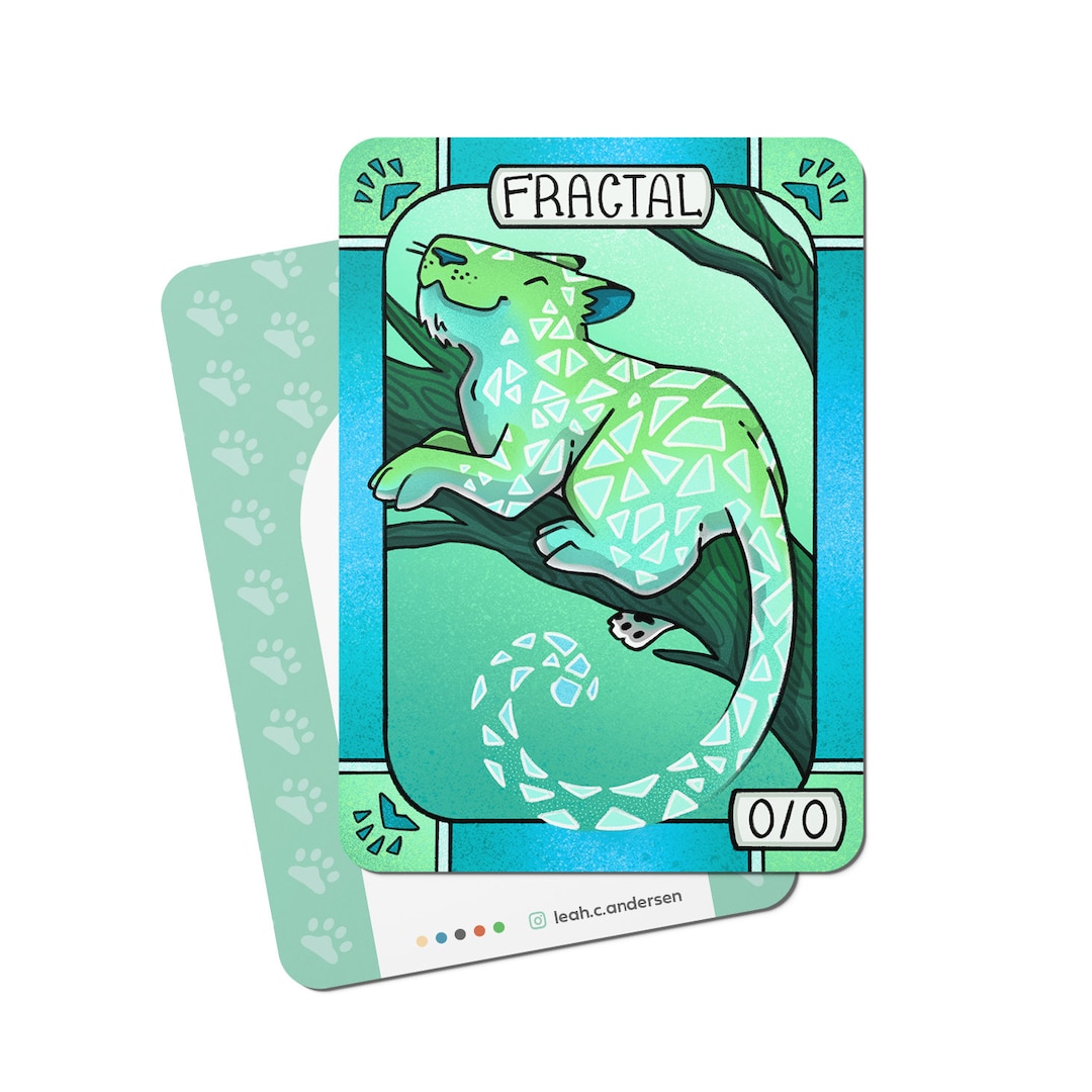 5 Fractal Tokens for Magic the Gathering - Etsy