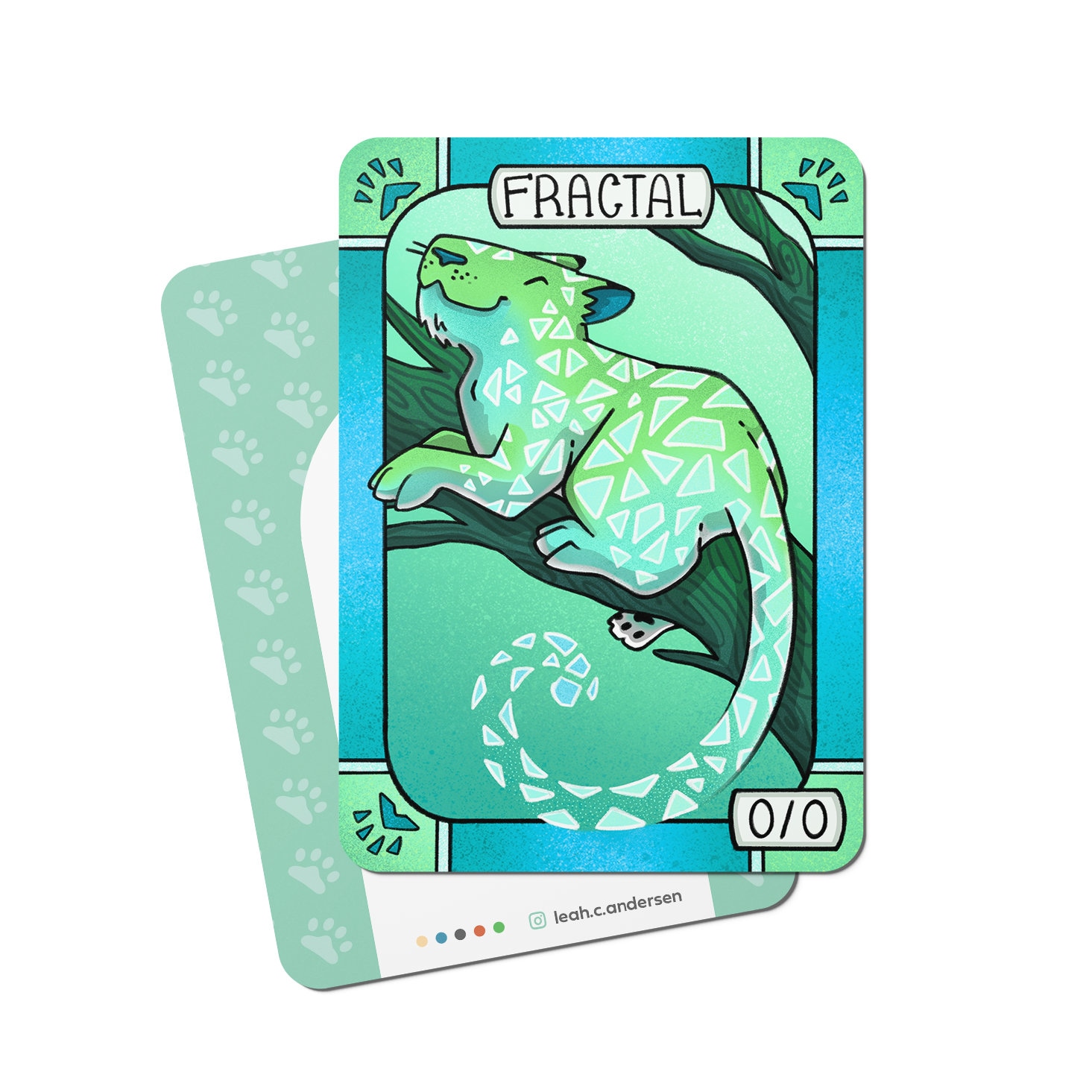 5 Fractal Tokens for Magic the Gathering | Etsy