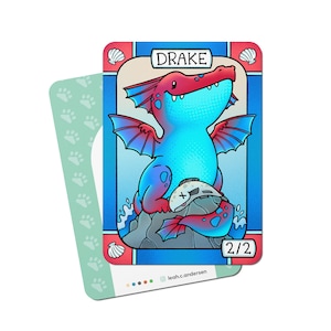 5 Drake Tokens for Magic the Gathering - Etsy