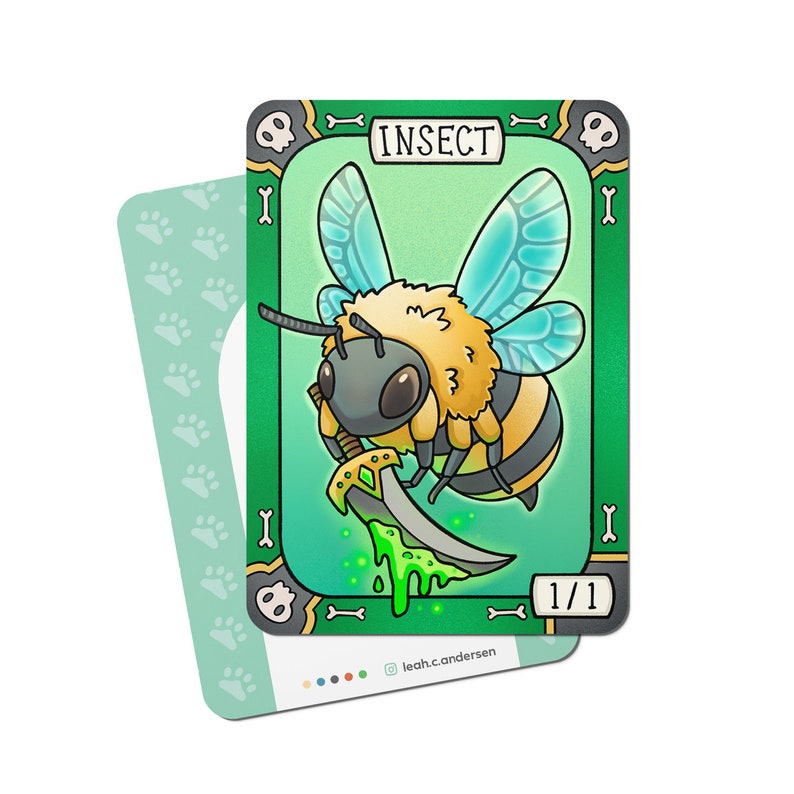 5 Insect Deathtouch Tokens for Magic the Gathering - Etsy