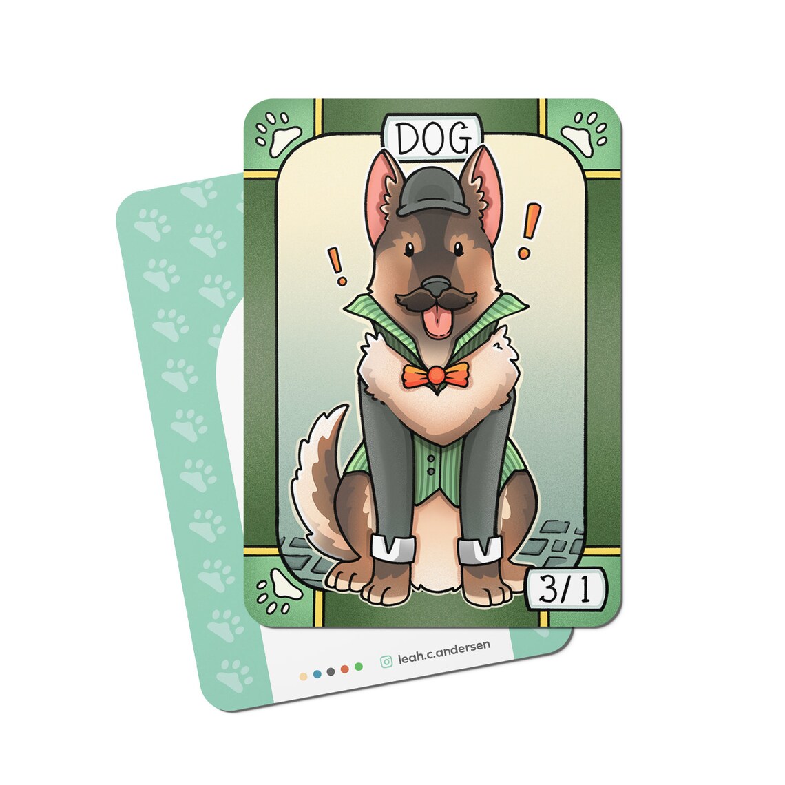 5 Jinnie Fay Dog Tokens for Magic the Gathering - Etsy