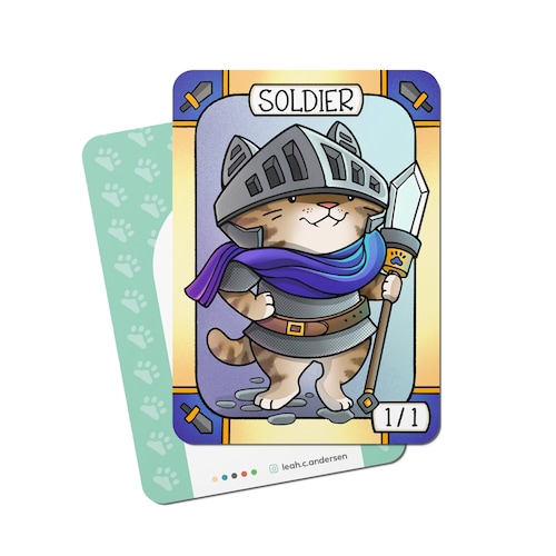 5 Lifelink Cat Tokens for Magic the Gathering - Etsy