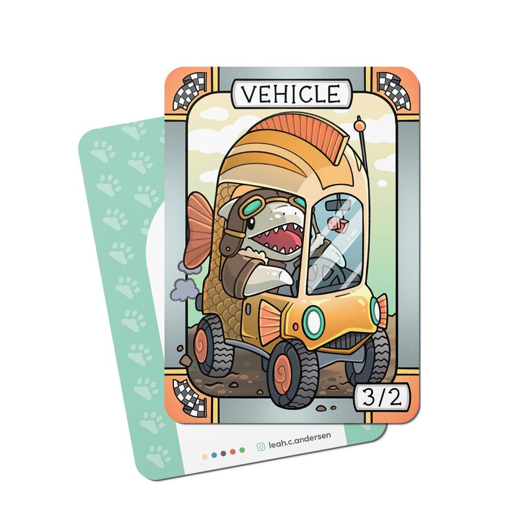 5 Vehicle Tokens for Magic the Gathering - Etsy