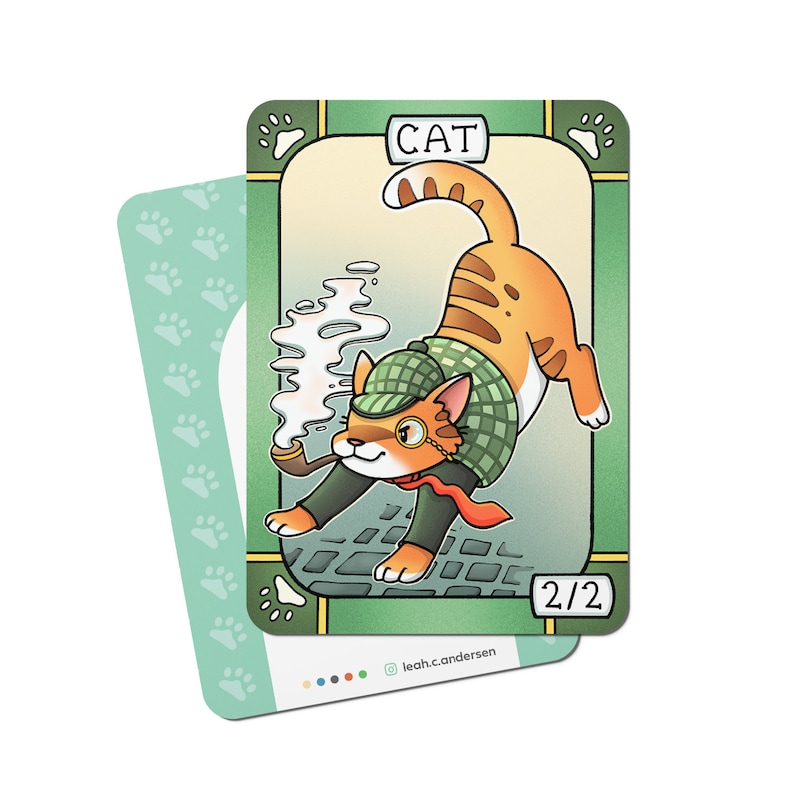 5 Jinnie Fay Cat Tokens for Magic the Gathering - Etsy Singapore