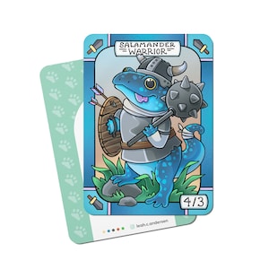 5 Salamander Warrior Tokens for Magic the Gathering - Etsy