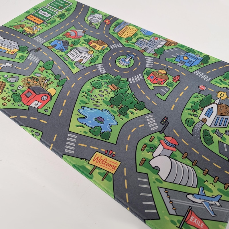 Mtg Playmat Town - Etsy