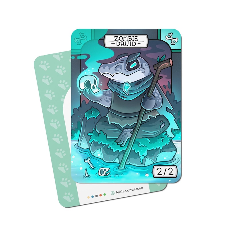 Proxy Zombie Token Mtg - Etsy