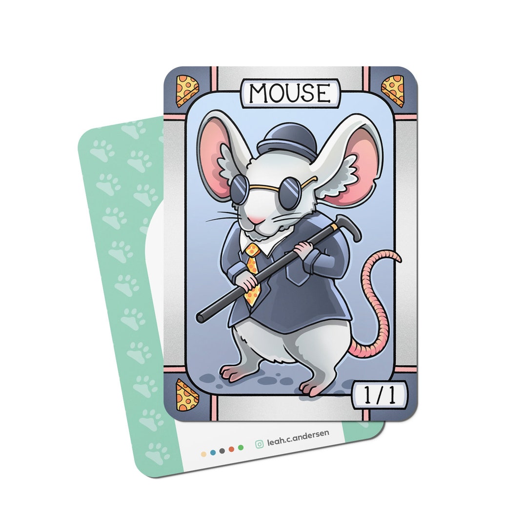 5 Mouse Tokens for Magic the Gathering - Etsy