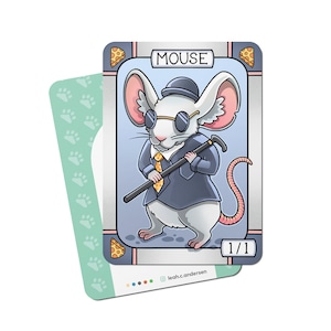 5 Mouse Tokens for Magic the Gathering - Etsy
