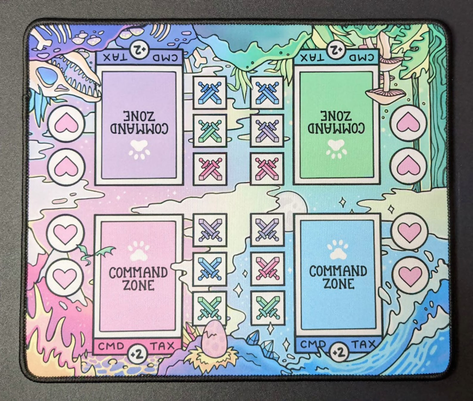 Command Zone Playmat/deskmat - Etsy